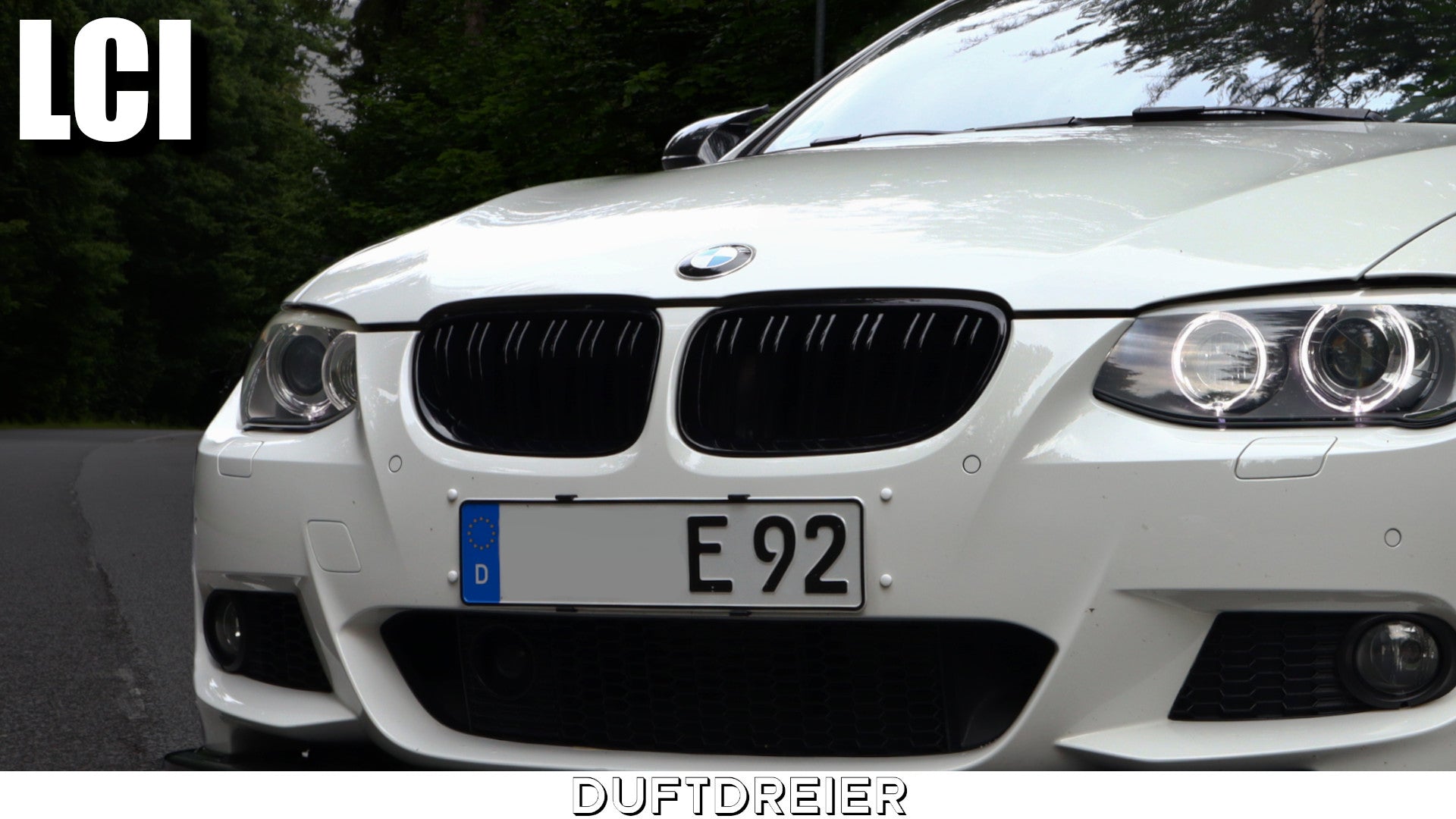 Schwarze Nieren für BMW E92/E93 I DuftDreier