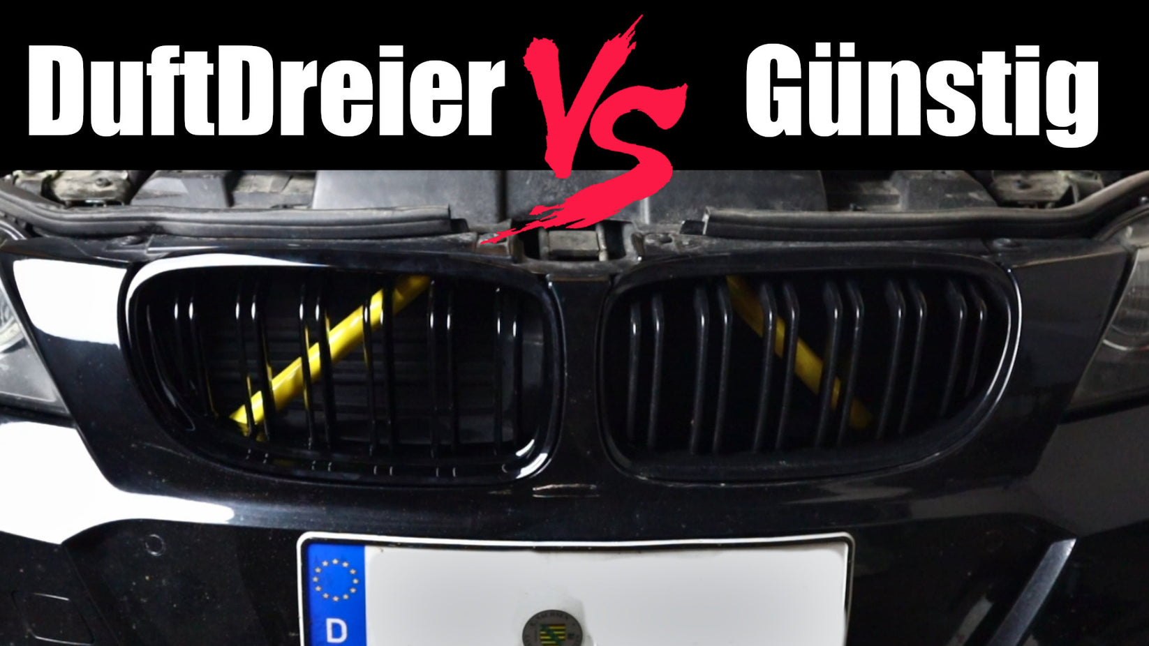 Schwarze Nieren für BMW E90/E91 I DuftDreier