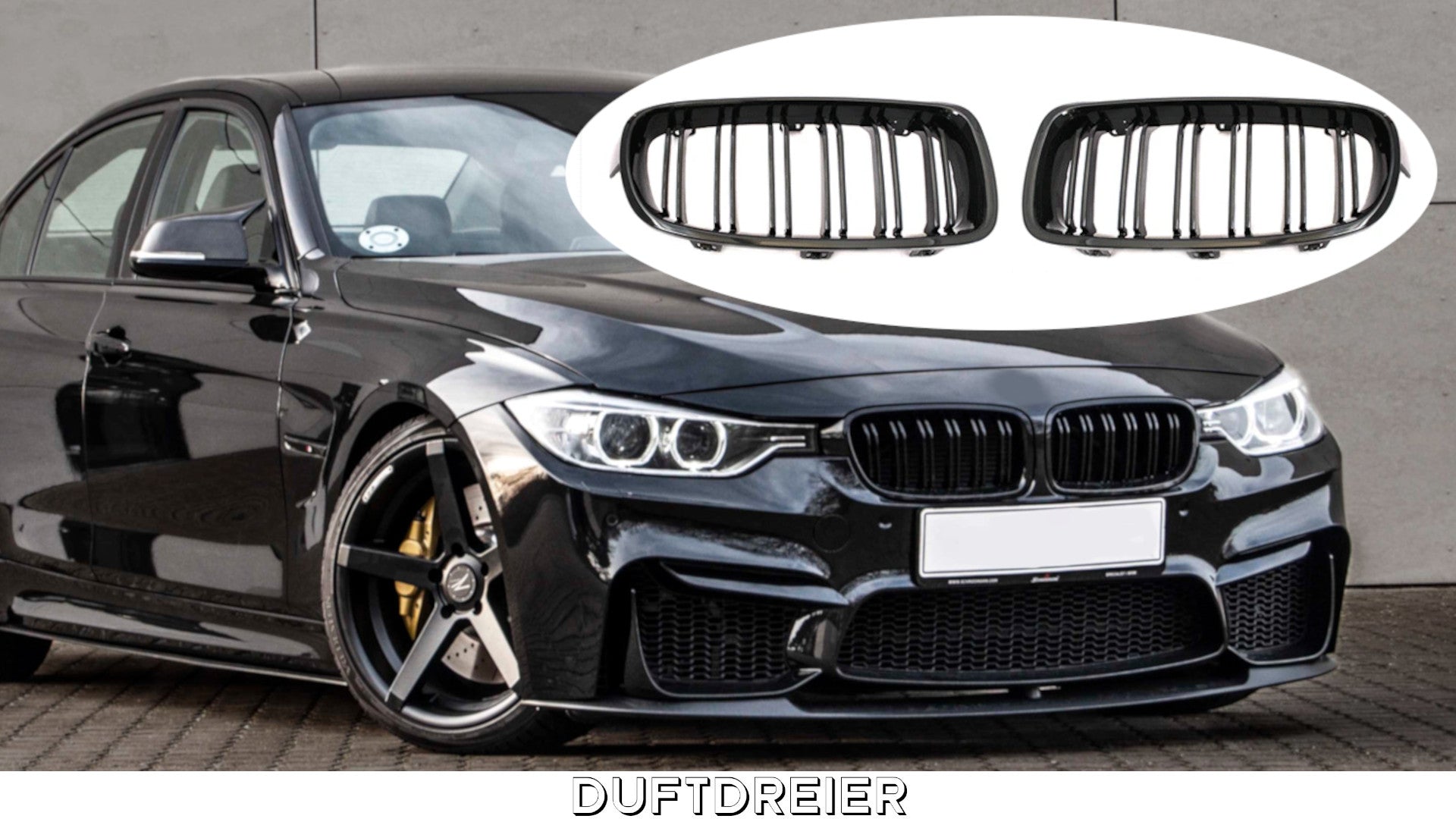 Black kidneys for BMW F30/F31/F35 – DuftDreier